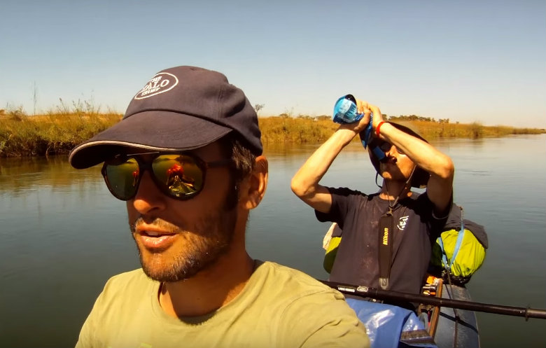 Fastest time to travel the Kwanza river by kayak/canoe (team ...