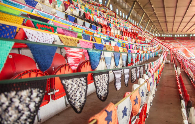 Longest chain of crochet bunting | Guinness World Records