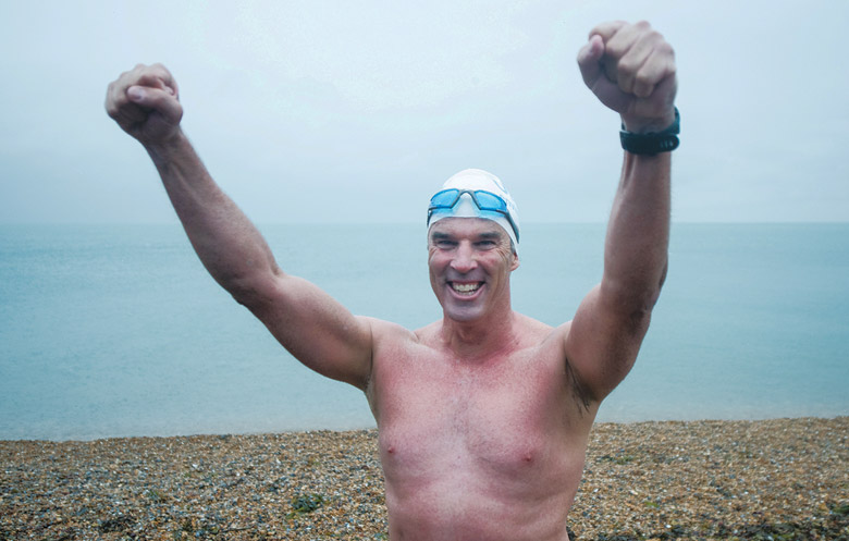 First person to swim the length of the English Channel | Guinness World ...