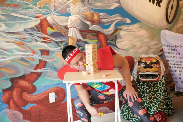 Fastest time to remove five Jenga blocks with a party blower in the ...