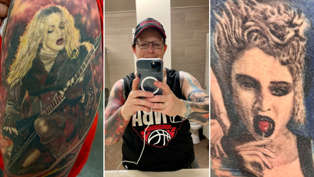 Most tattoos of the same musician on the body (female) | Guinness World ...