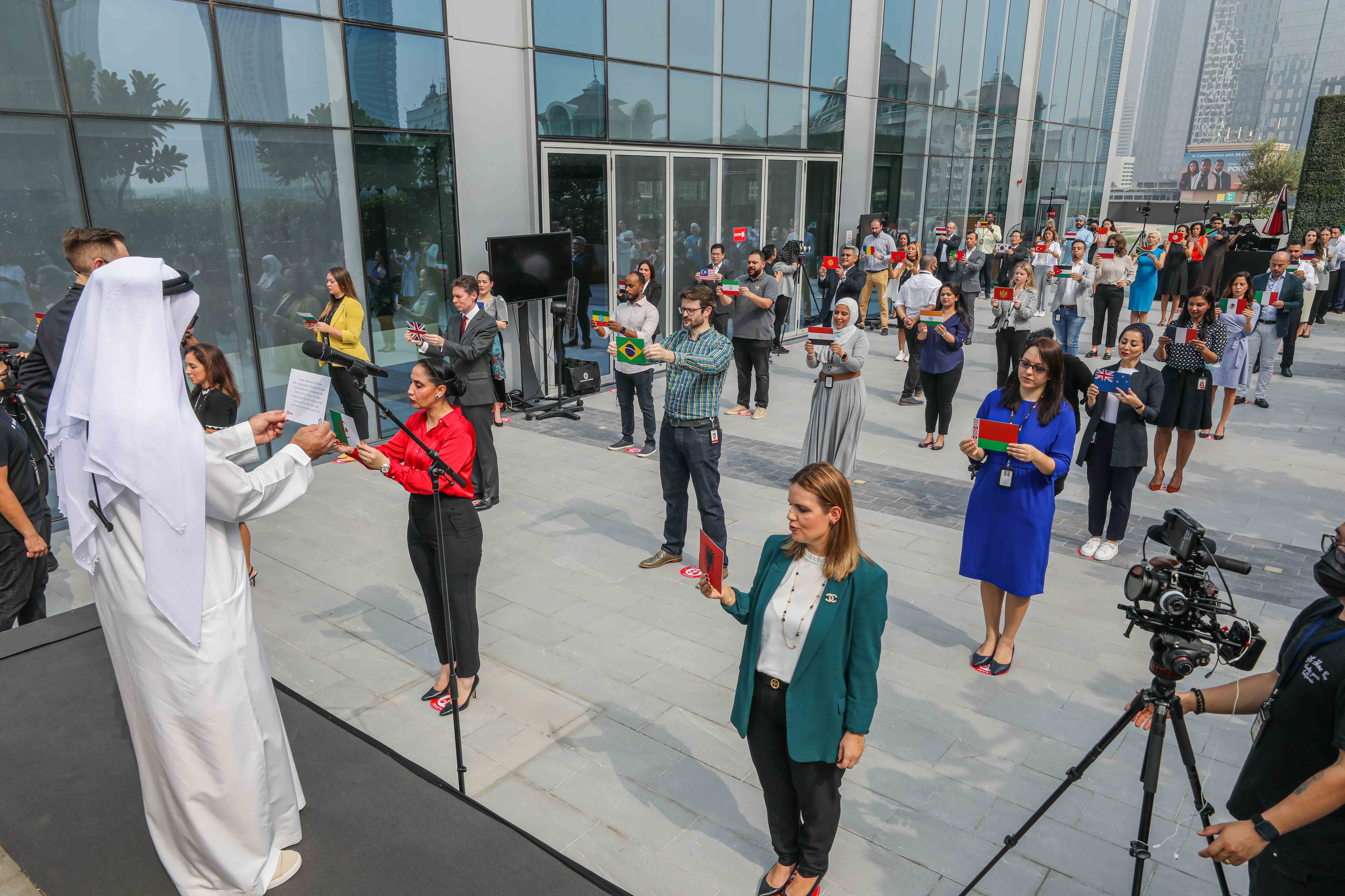 Most nationalities reciting a poem | Guinness World Records
