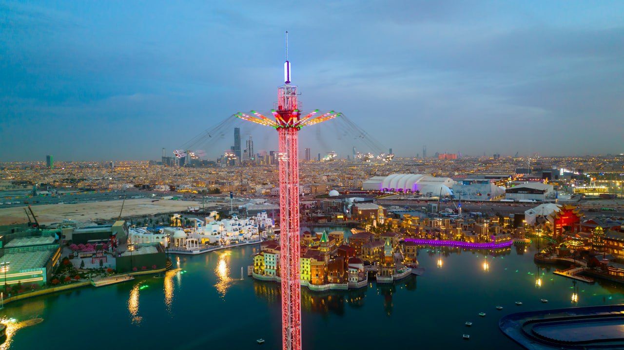 Tallest portable spinning tower ride | Guinness World Records