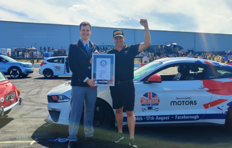 Fastest time to parallel park five cars | Guinness World Records