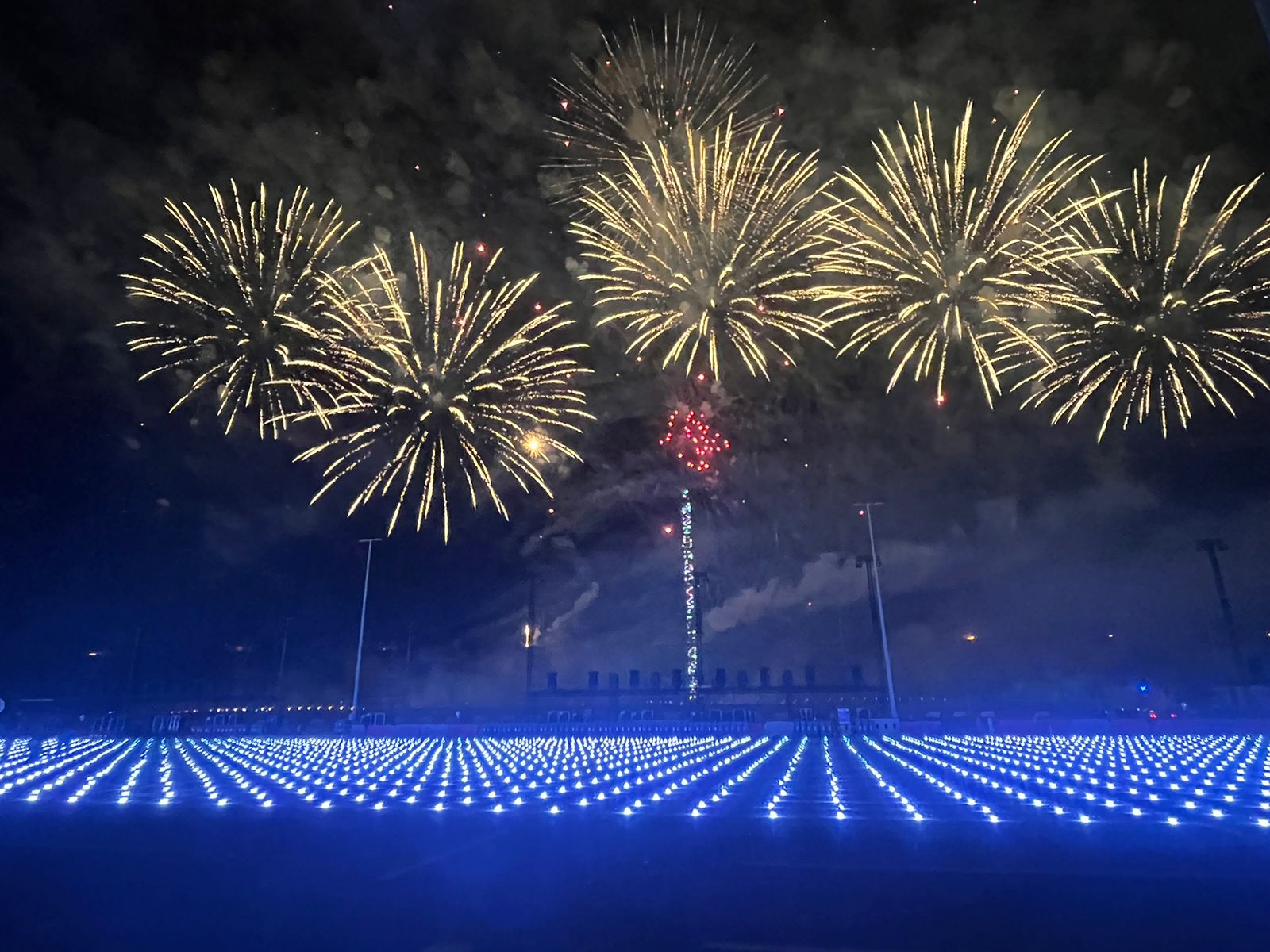 Most fireworks shows in 24 hours (single venue) | Guinness World Records