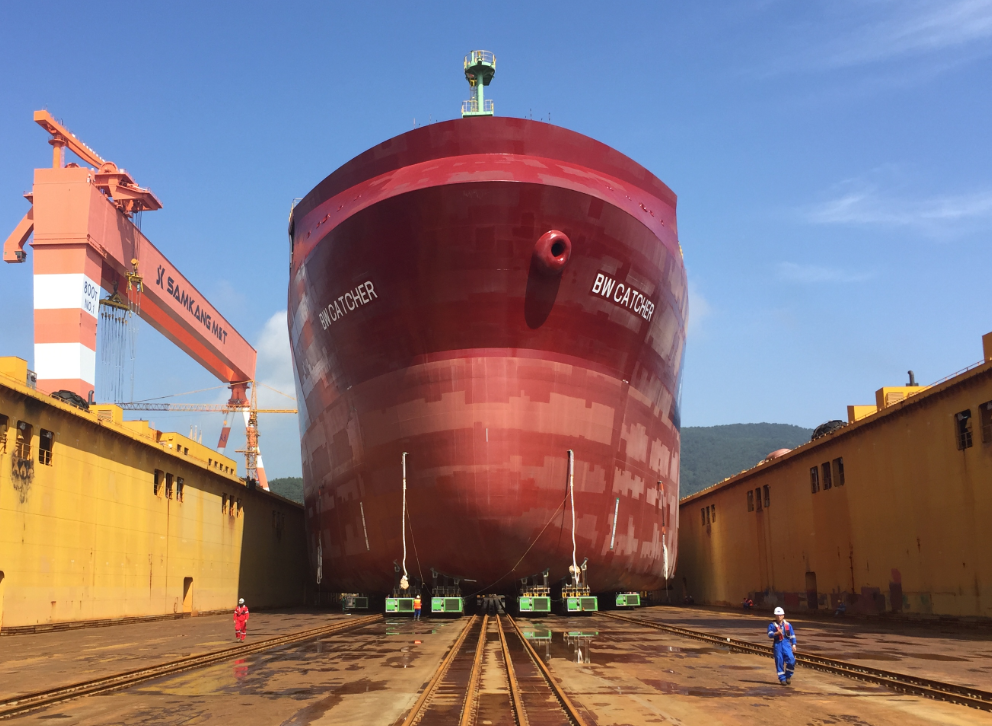 Heaviest load moved by self-propelled modular trailers (SPMTs ...