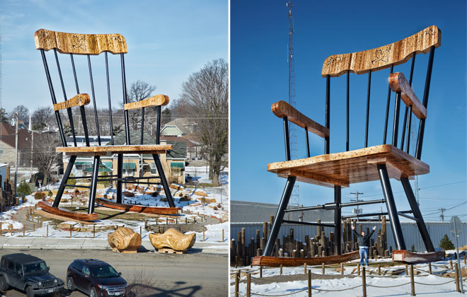 Largest rocking chair | Guinness World Records