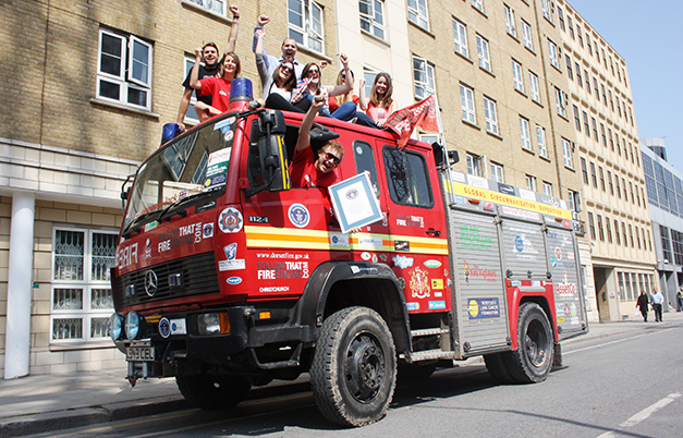 Longest journey by fire engine | Guinness World Records