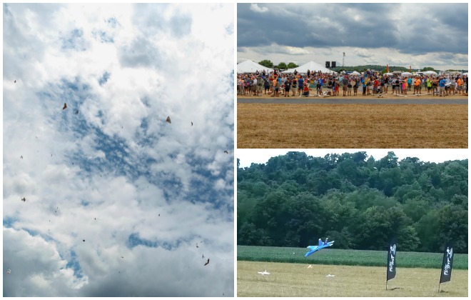 Most radio-controlled (RC) model fixed-wing aircraft airborne ...